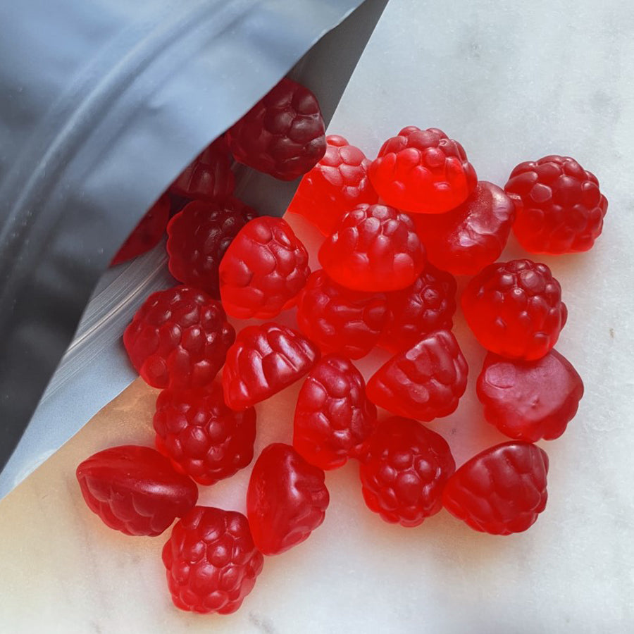 Gummi Red Raspberries – Western Nut Company Inc.